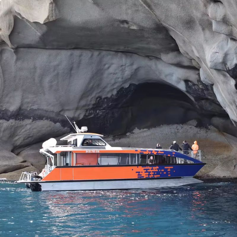 15m Aluminum Yachts Luxury Fishing Catamaran Passenger Yacht Boat With ...