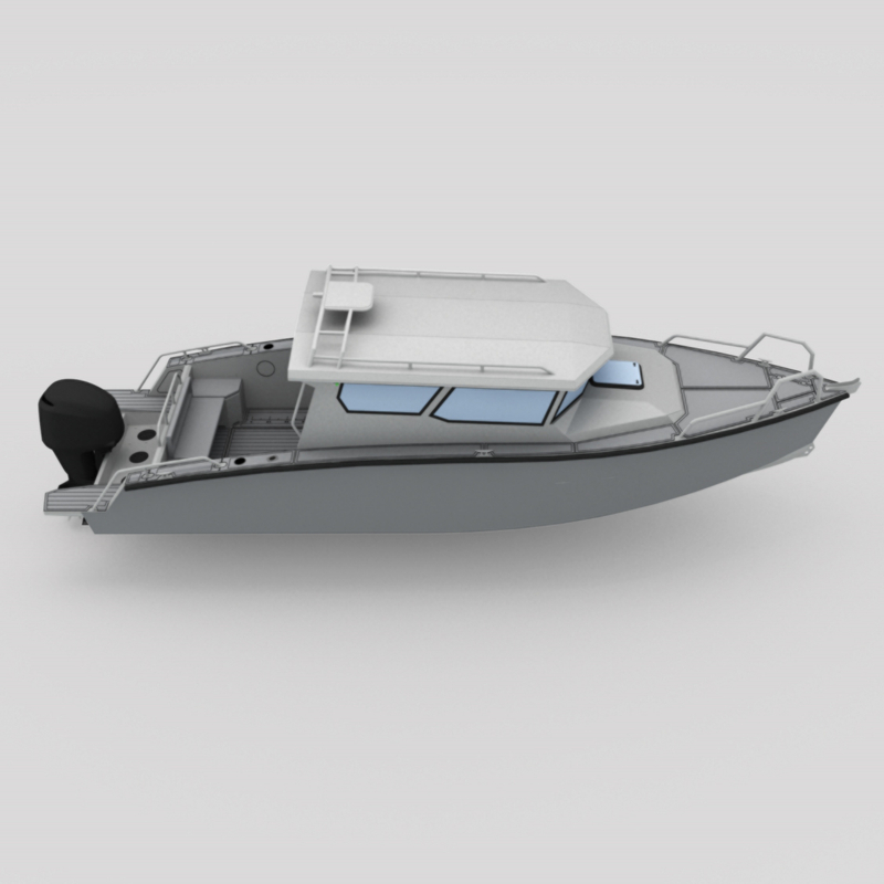 Bladecraft 8.4m Aluminum Boat For Fishing Sports Patrols from China ...