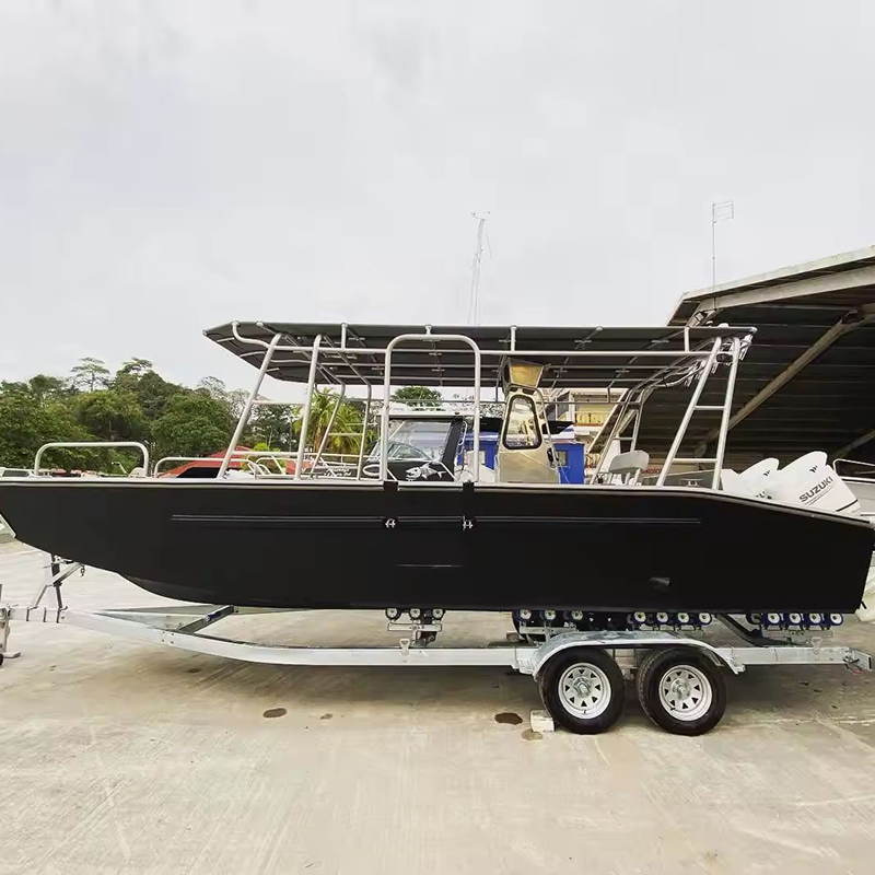 7.9m Small V Bottom Aluminum Cargo Barges Landing Craft Boat from China ...