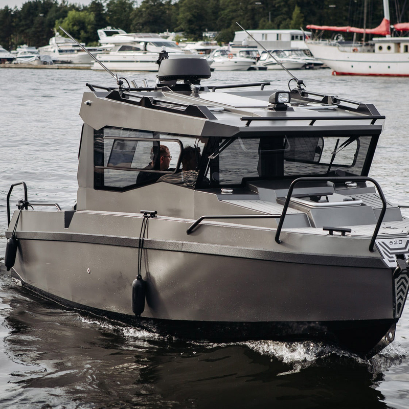 Bladecraft 6.2m Aluminum Fishing Boat with Cabin from China ...